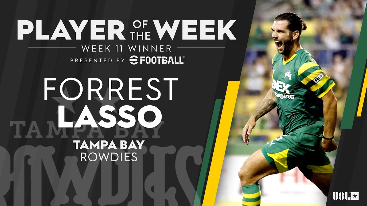 Brace yourself! ️| The Tampa Bay Rowdies' Forrest Lasso is USL ...
