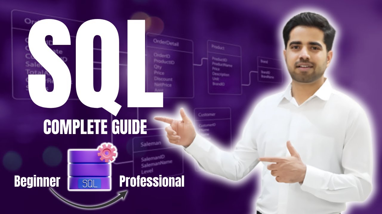 Introduction to SQL | SQL Complete Mastery Course | SQL from Beginner to Advanced |SQL Job ...