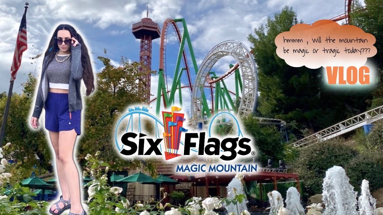 Six Flags M(Tr)agic Mountain: Record for MOST rollercoasters. Are they ...