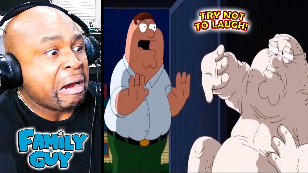 PETER FAILS NO NUT NOVEMBER! Family Guy Try Not To Laugh Challenge #49 ...