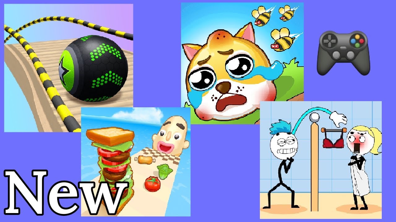 Sandwich Runner, Save the Doge, Thief Puzzle, Going Balls NEW GAMEPLAY ...