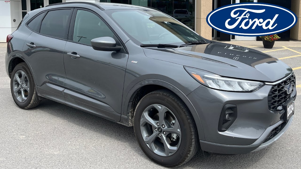 2024 Ford Escape ST-Line Select AWD 2.0L EcoBoost in Carbonized Grey ...