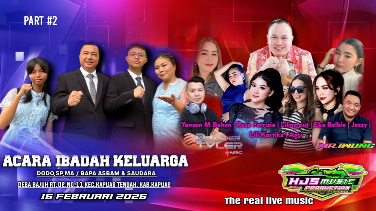 Live Music Performances.Part #2.Acara Ibadah Keluarga "DODO.SP,MA ...