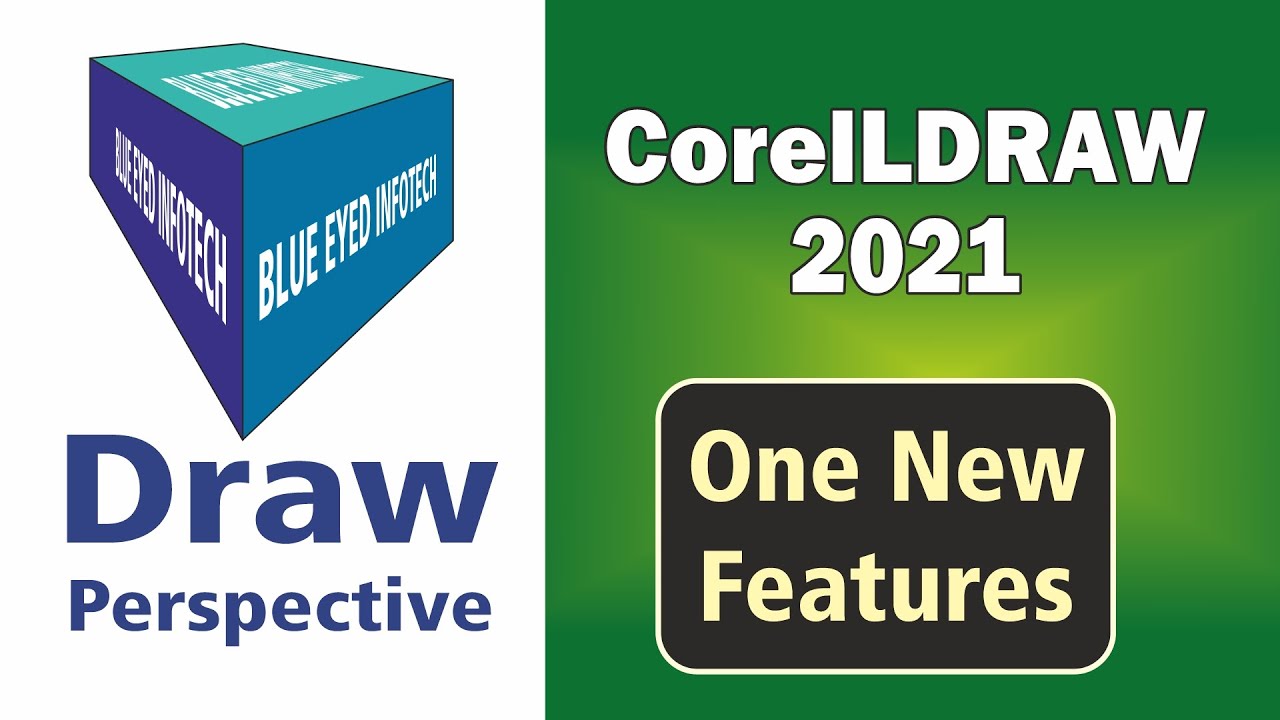 New features - CorelDraw 2021|| Perspective tool || CorelDraw 2021 -New ...