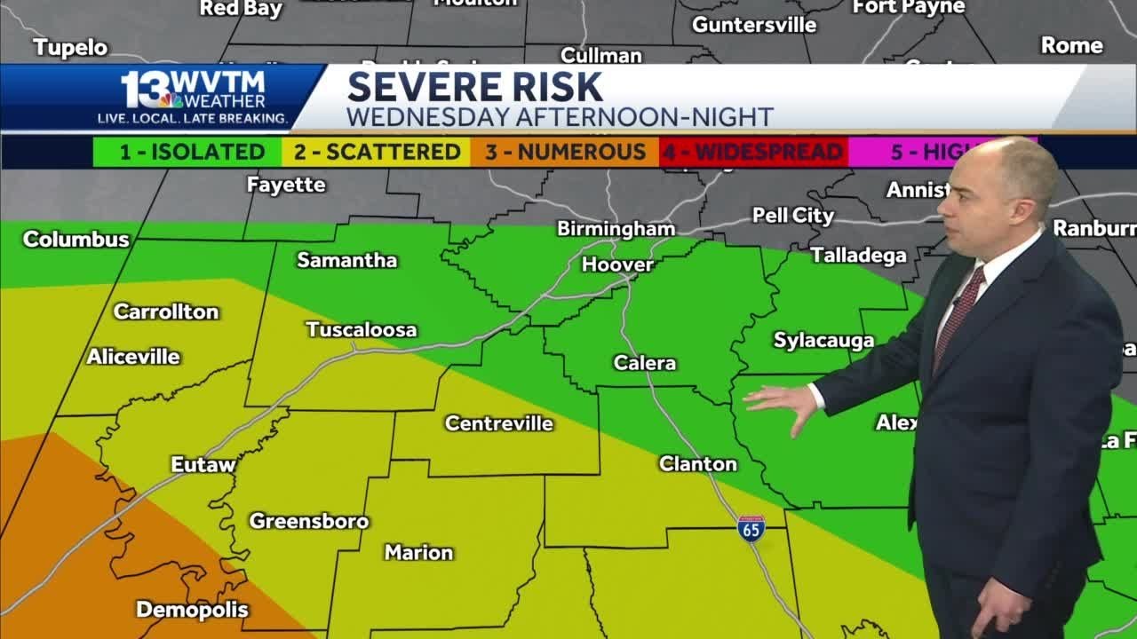Impact Day: Wednesday's weather gets rough with wind, rain and storms ...