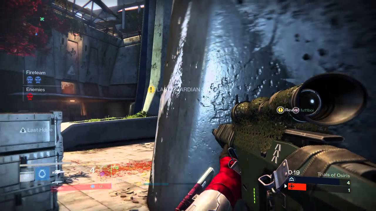 Destiny Trials of Osiris Bannerfall #1 Clutch Round - YouTube