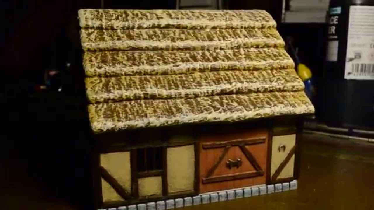 Tabletop Workshop 28mm Medieval Barn Review - YouTube