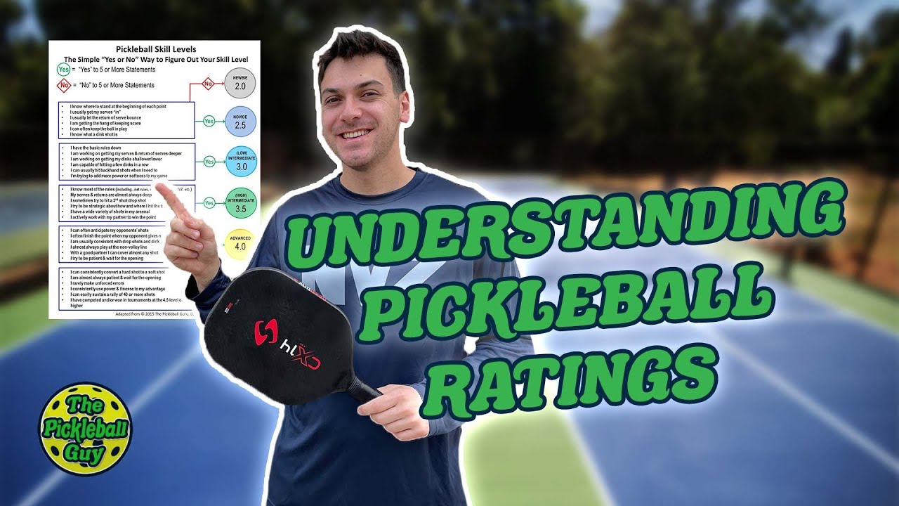 Pickleball Rating System EXPLAINED | The Pickleball Guy - YouTube