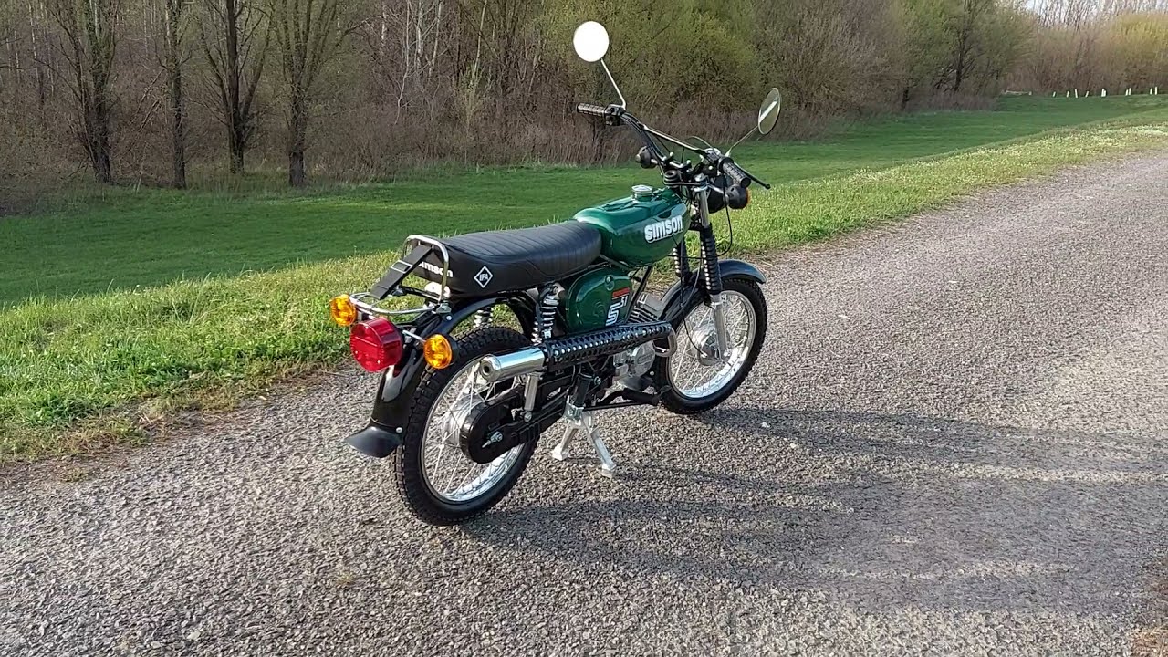 Simson S51E - YouTube