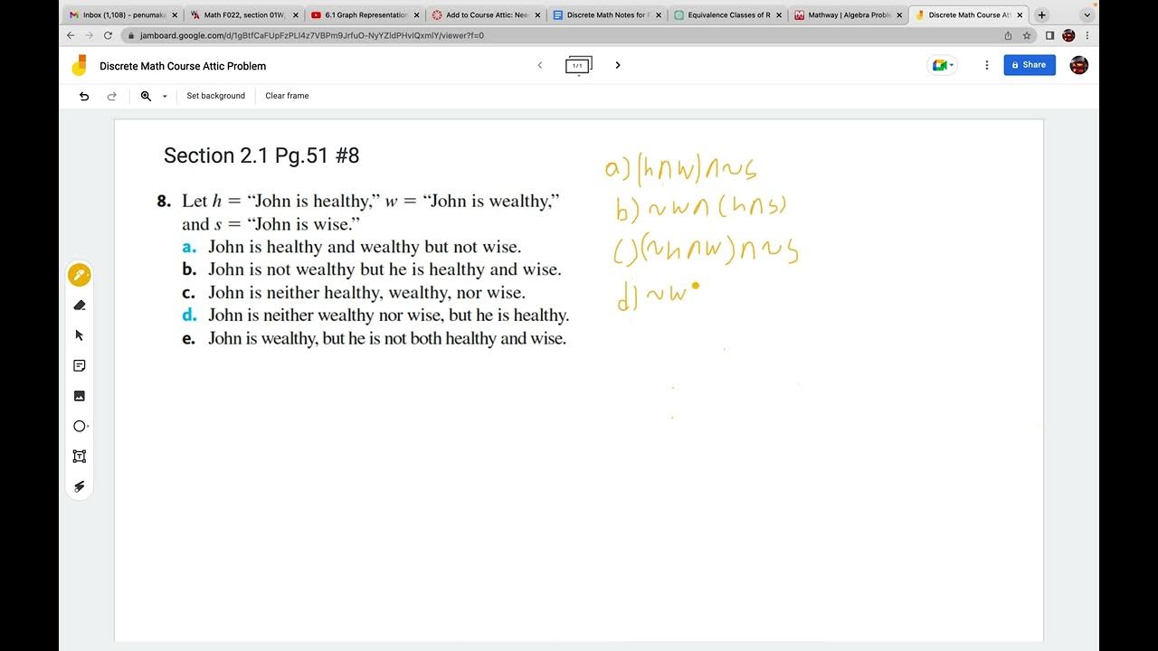 Expressing Conditional Statements in Logical Form - YouTube