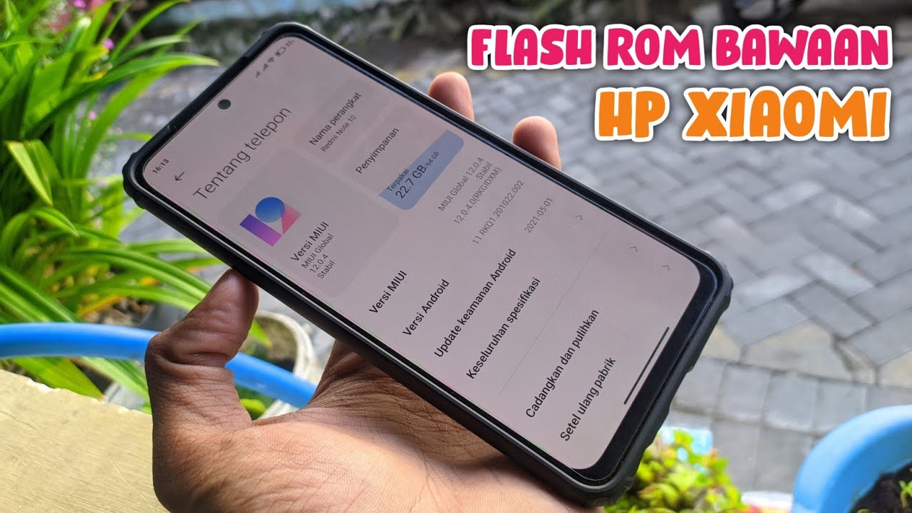 Cara Install ROM Bawaan di Redmi Note 10 (mojito & sunny) - YouTube