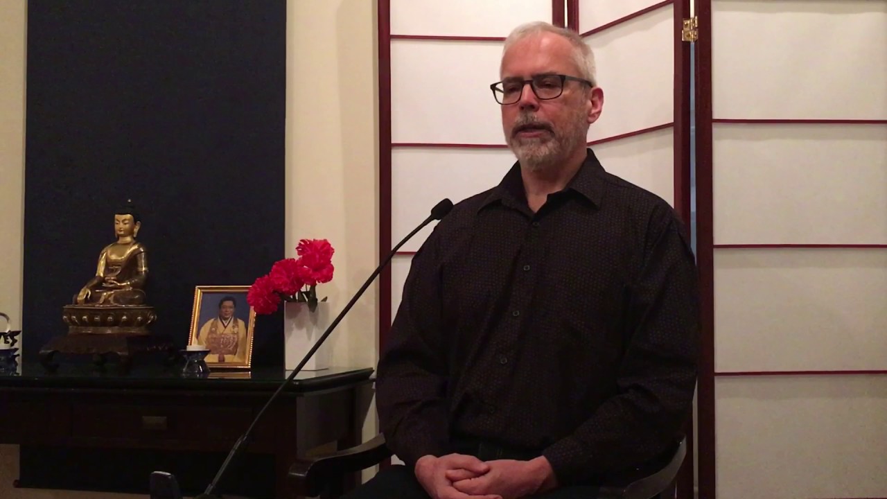 Michael Rogan gives a brief meditation instruction - YouTube