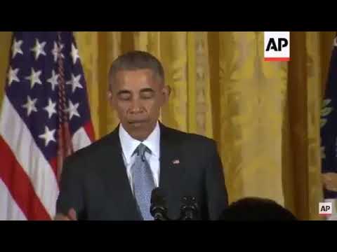 Barack Obama saying gamer space. - YouTube