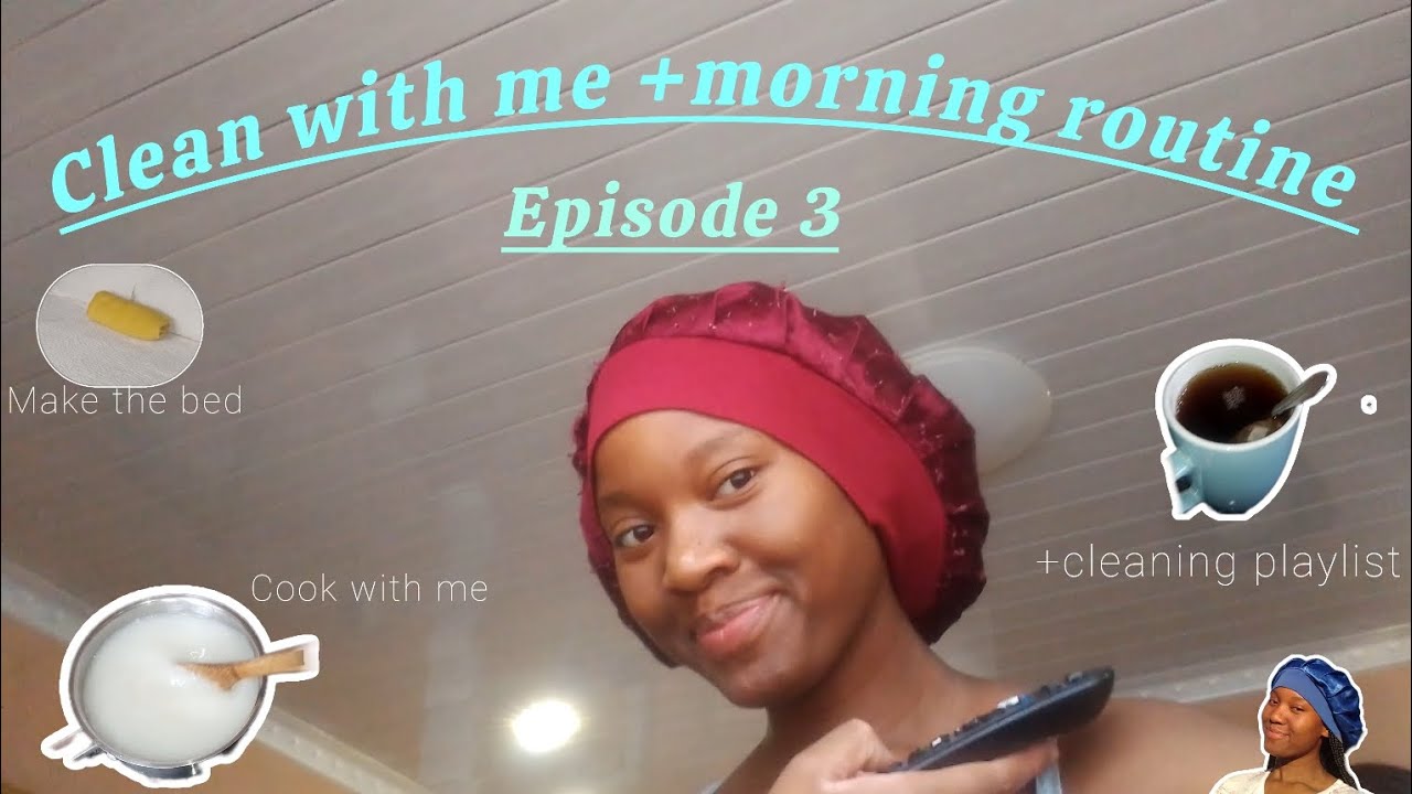 Visual entry 003::Clean with me+morning routine - YouTube