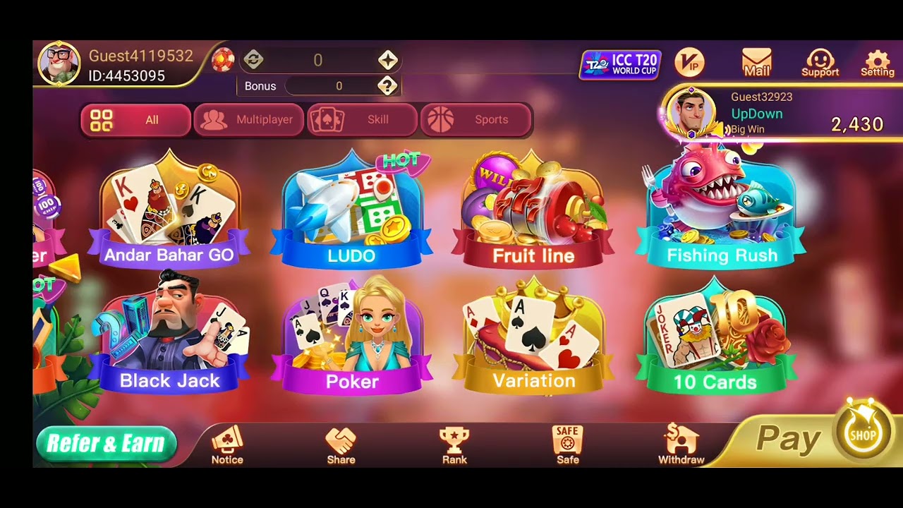 Rummy yes is best game for earning money and complete VIP Task for ...