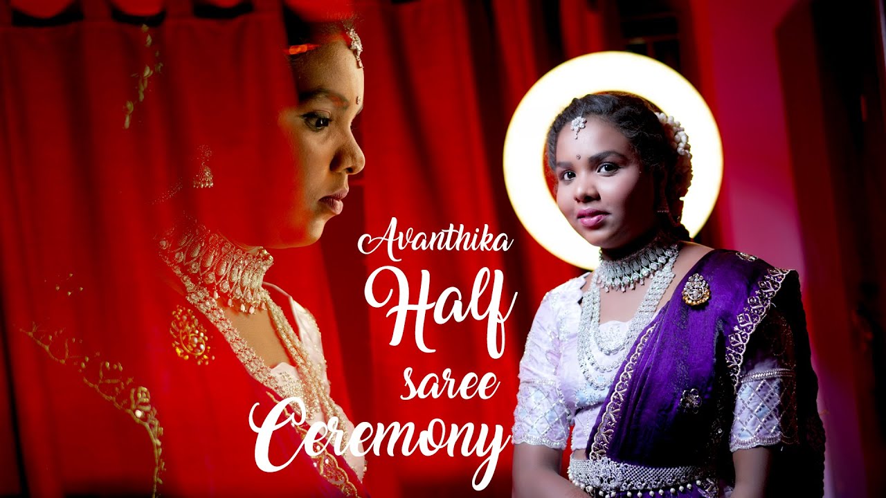 Avanthika | Half Saree Ceremony Teaser |ONEMAN STUDIO| - YouTube