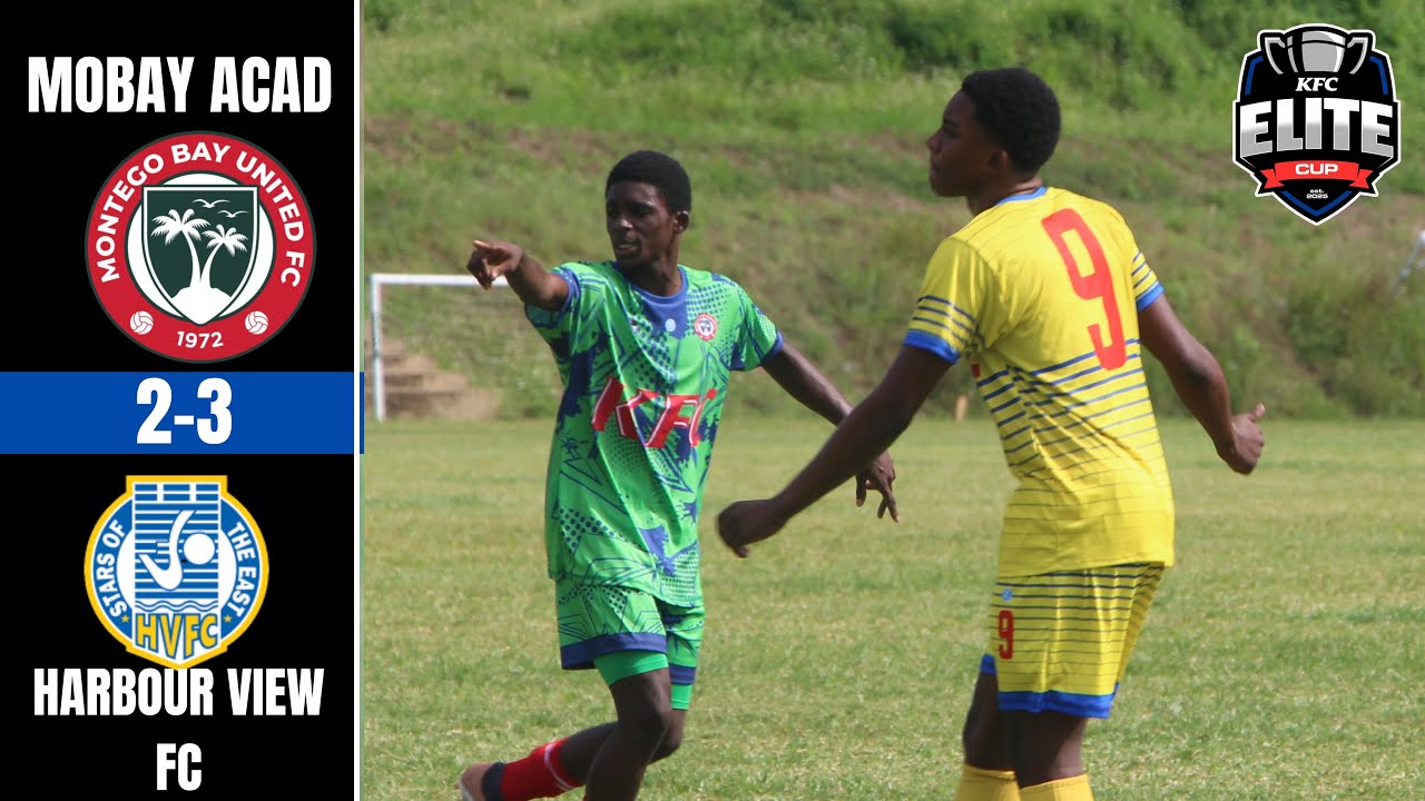 Montego Bay Acad 2-3 Harbour View FC Full Match Highlights | Jamaica ...