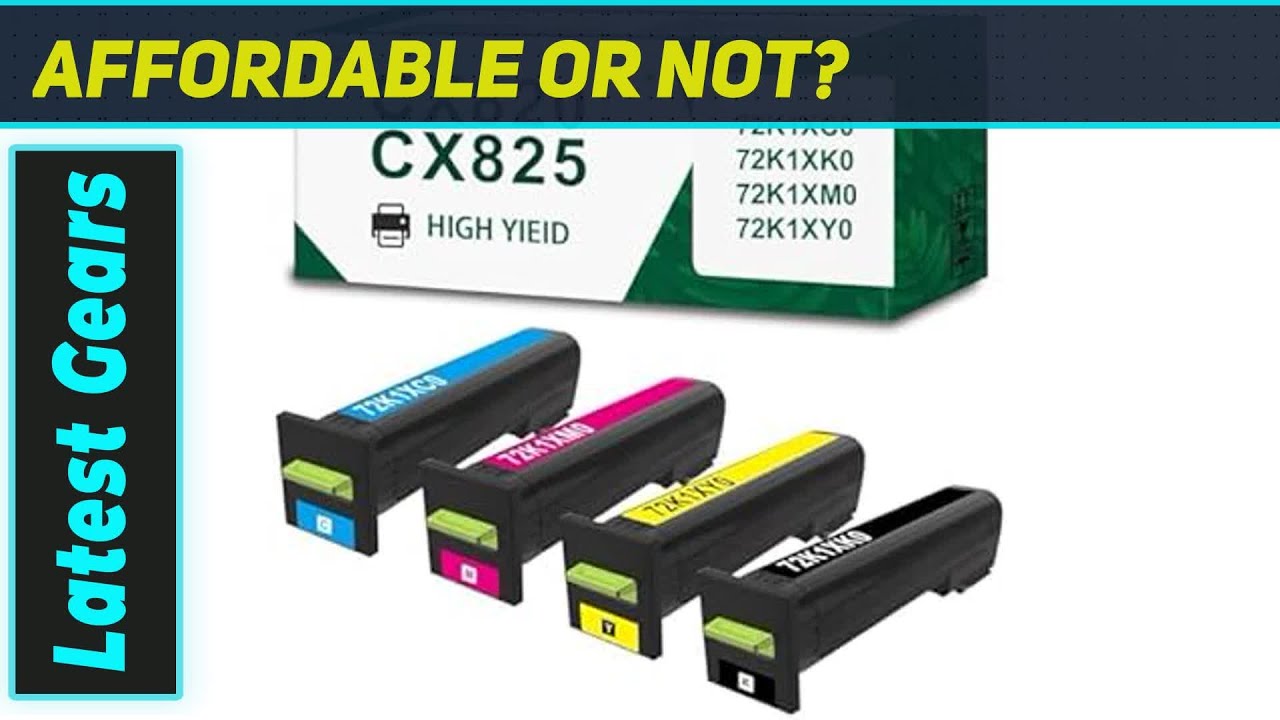 Lexmark CX825 CS820 Compatible Toner: The Smartest Choice for Your ...
