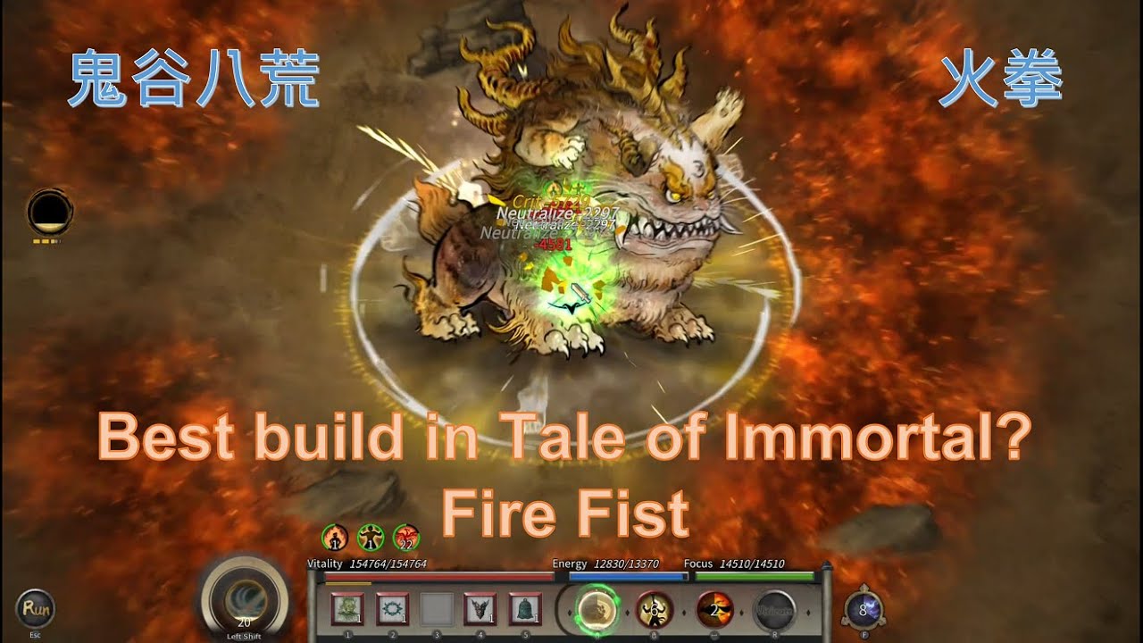 The BEST build in Tale of Immortal? Fire Fist - YouTube