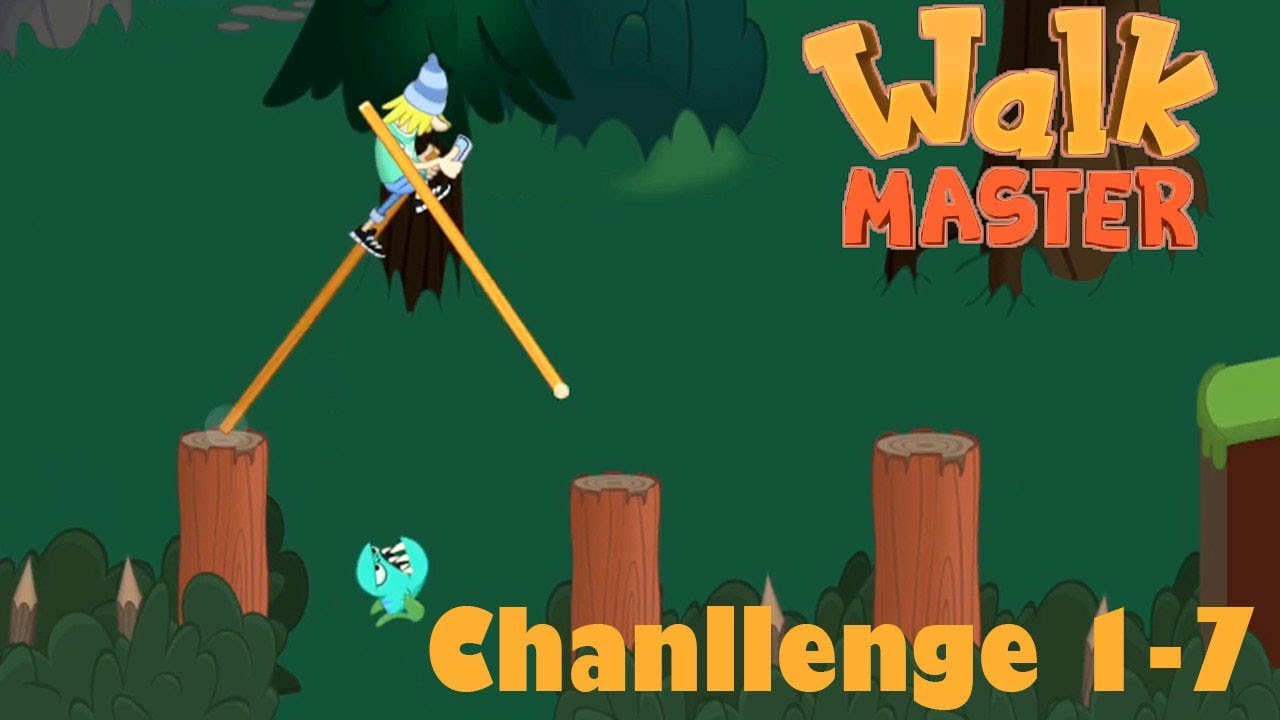 Walk Master Walkthrough Challenge Level 1-7 - YouTube