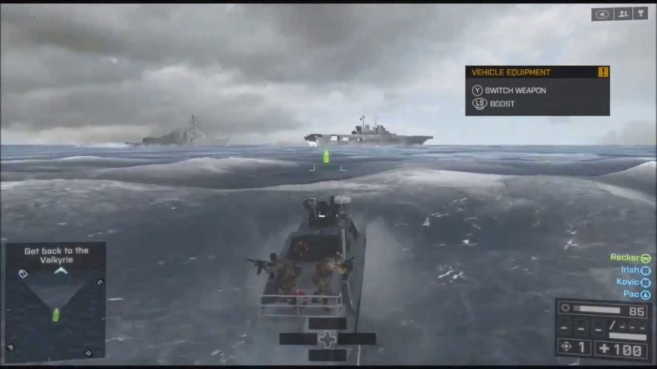Bf4 - NAVAL WARFARE | Fastest Aircraft Carrier ever ! - YouTube