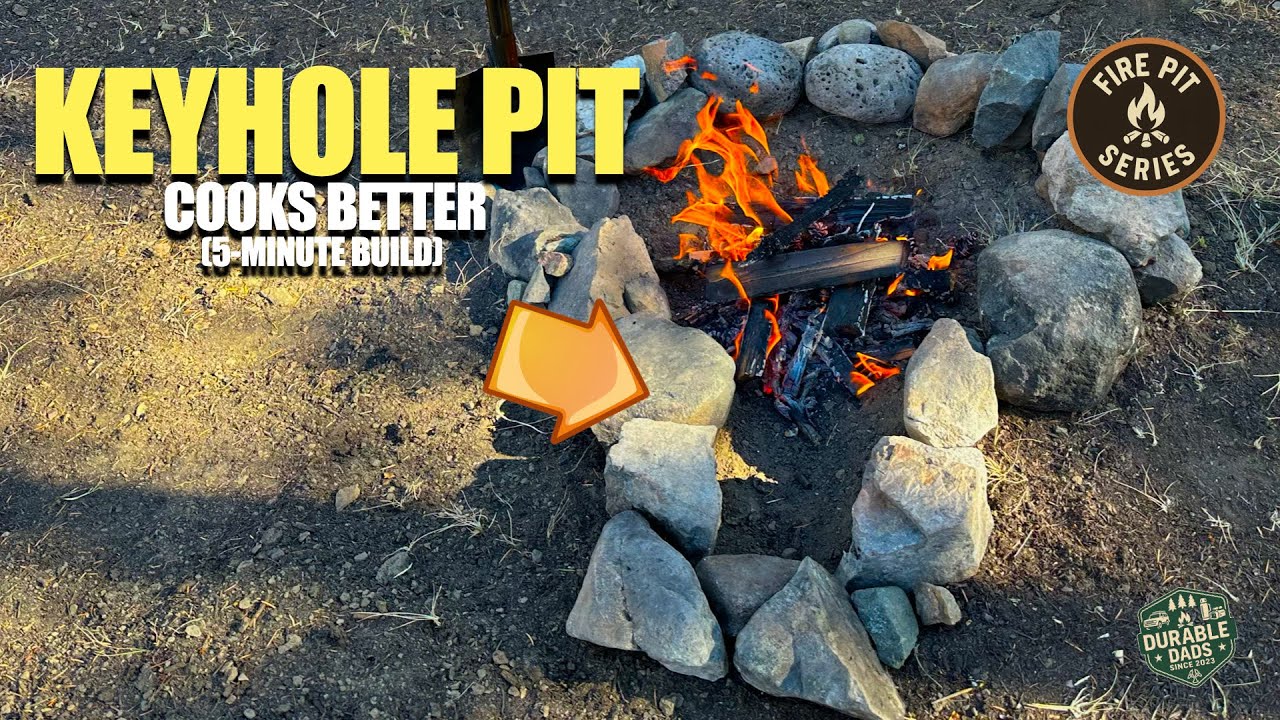 Build This Keyhole Fire Pit in 5 Minutes (Cooks Better Too!) - YouTube