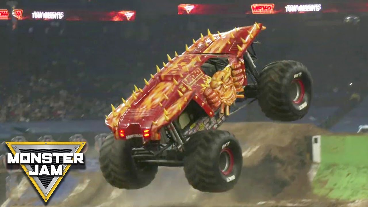 Max-D Fire's Tom Meents Freestyle | Houston│Monster Jam 2019 | Monster ...