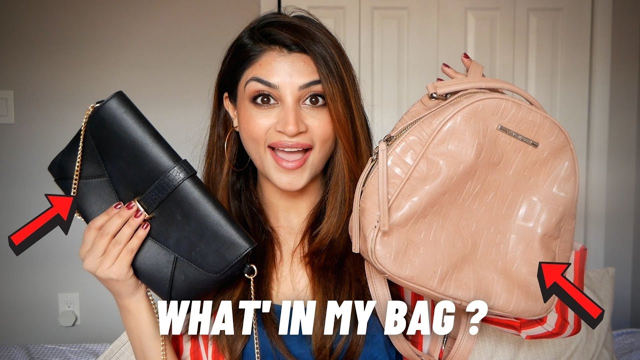 What's in my Bag? Travel Essentials | Zoya Nasir - YouTube