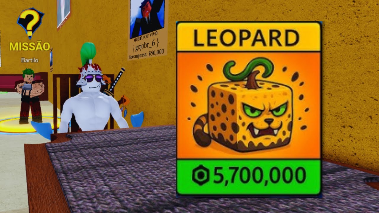 O Que as Pessoas Oferecem Pela Fruta LEOPARD no Blox Fruits - YouTube