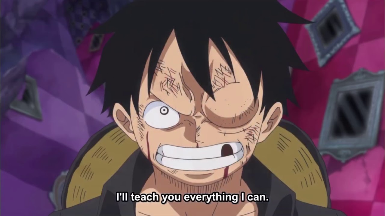 Luffy uses future sight - YouTube
