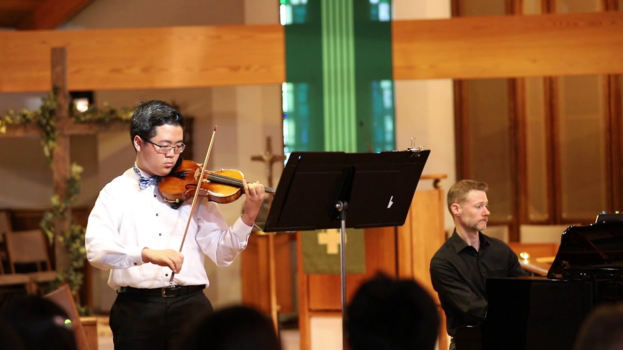 Timothy Cha plays Meditation in D major by Alexander Galzunov - YouTube