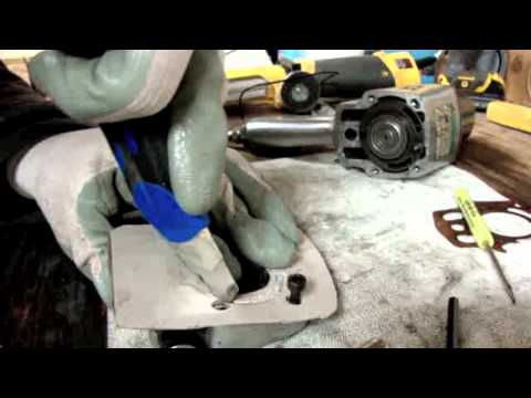 Making a gasket (form a cardboard box.) - YouTube