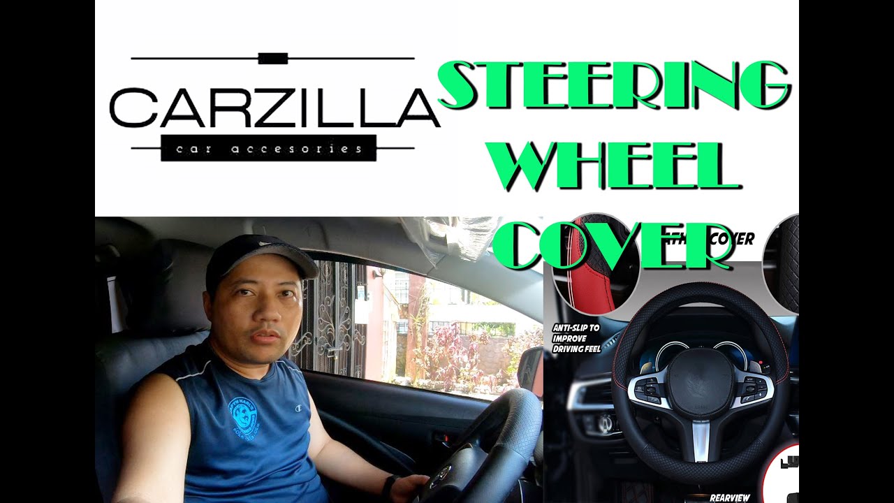 LEATHER STEERING WHEEL COVER FOR TOYOTA INNOVA 2022 MODEL - YouTube