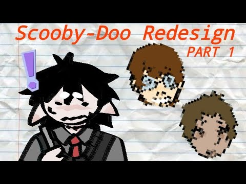 Scooby-Doo Redesign PART 1 (Shaggy + Velma) - YouTube