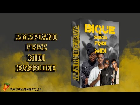 Free Amapiano Bassline Midi Pack|Bique×Theke|W4DE|MDU Aka Trp|ZanTen ...
