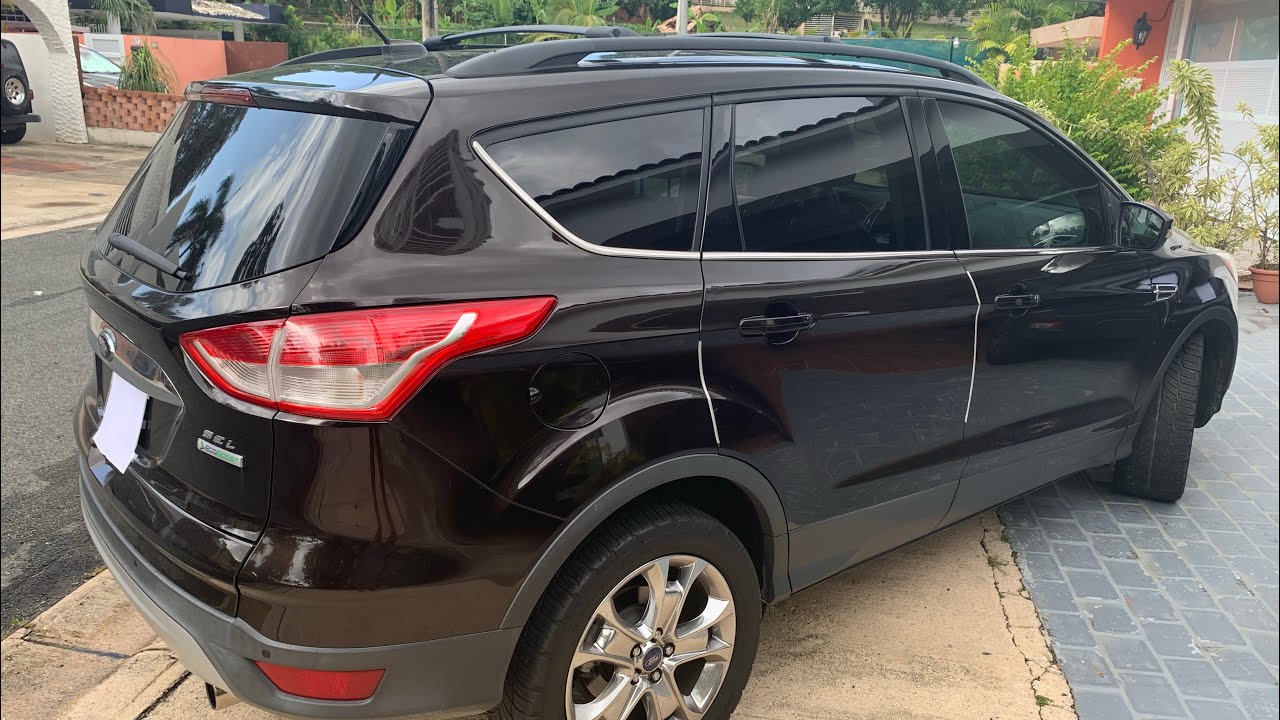 2013 Ford Escape SEL Startup Engine & In Depth Tour - YouTube