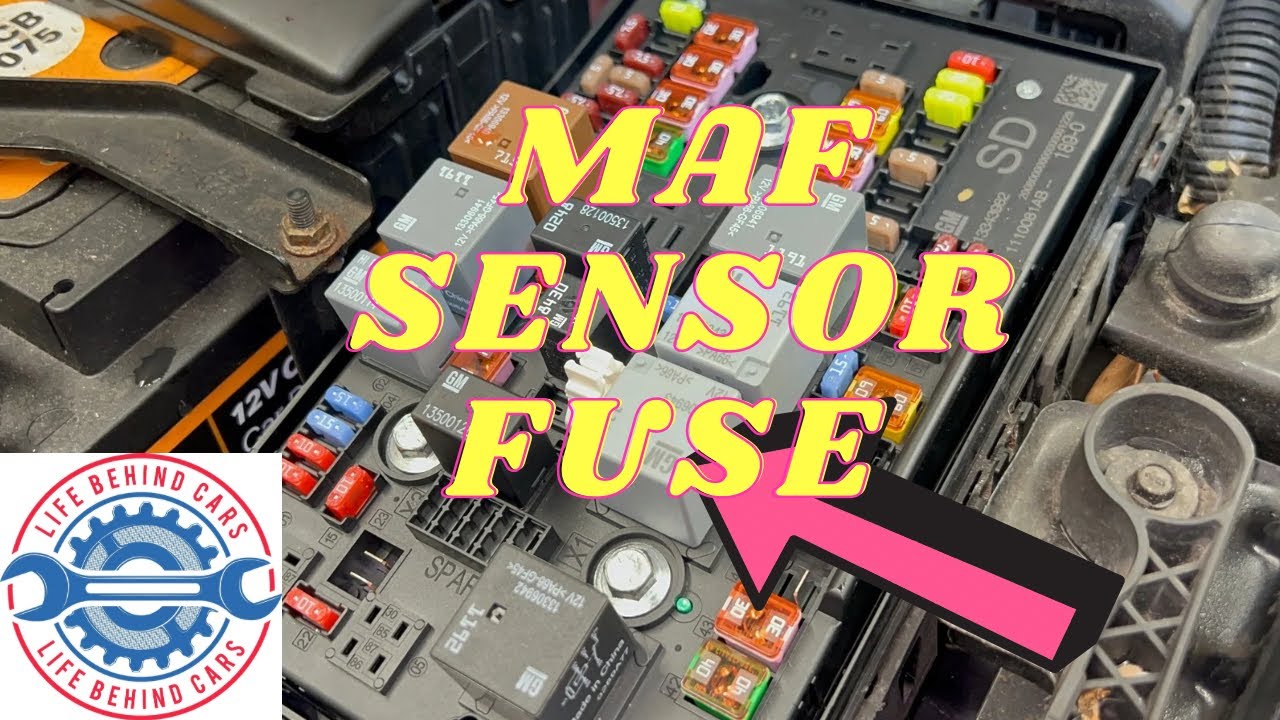 Vauxhall Astra 2011 Petrol Mass Air Flow Sensor Fuse Location - YouTube