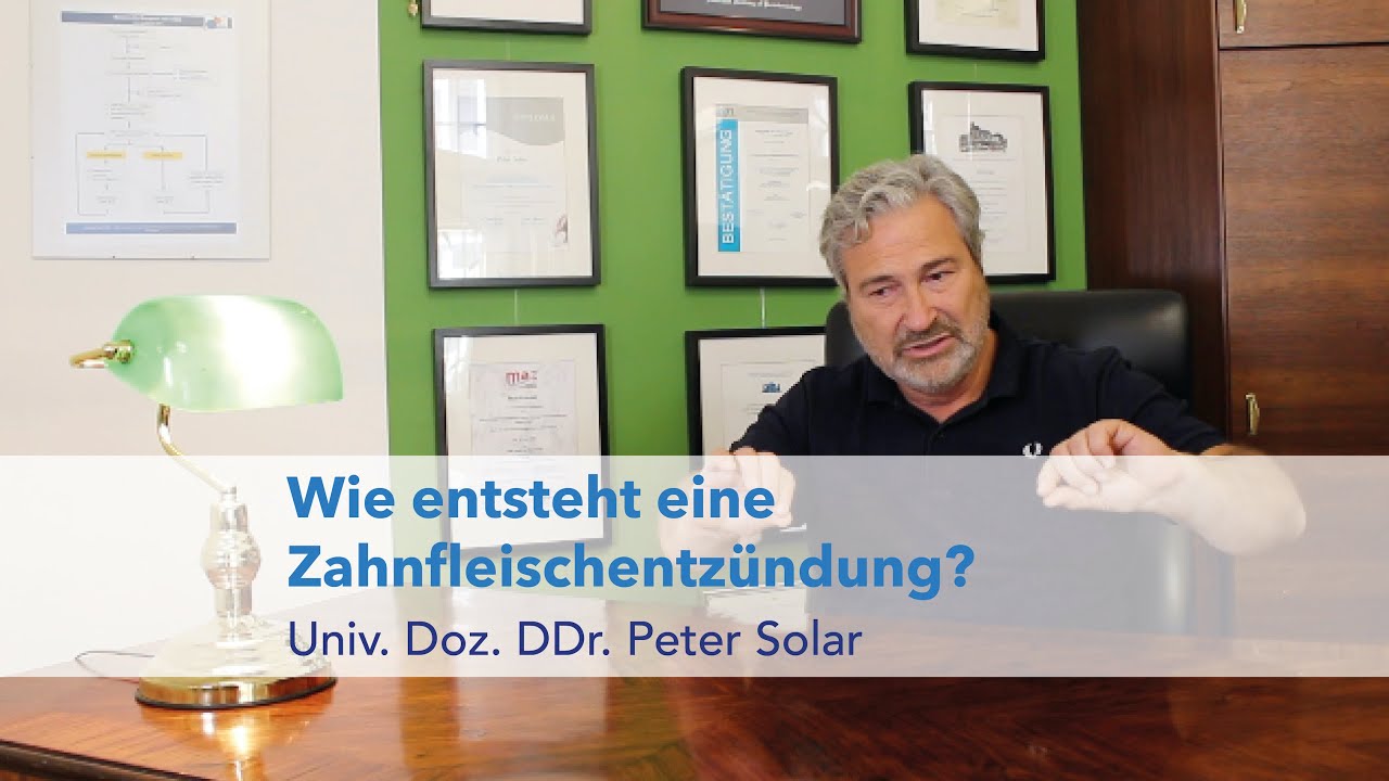Zahnfleischentzündung | DDr. Peter Solar - YouTube