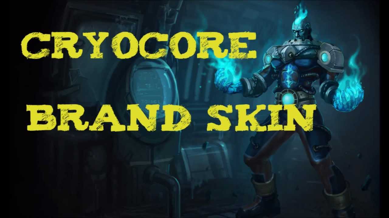 League of Legends - Cryocore Brand Skin - YouTube