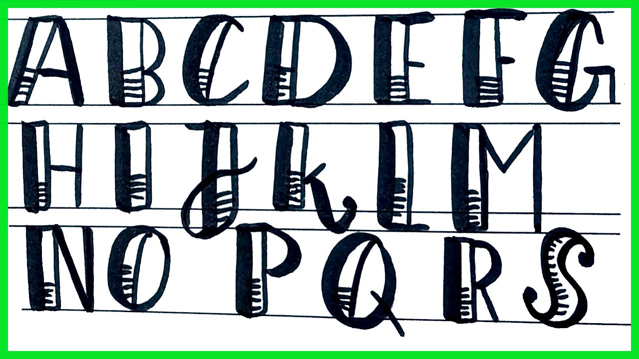 Alphabet Writing Practice | A To Z Alphabet Writing For Kids | Capital ...