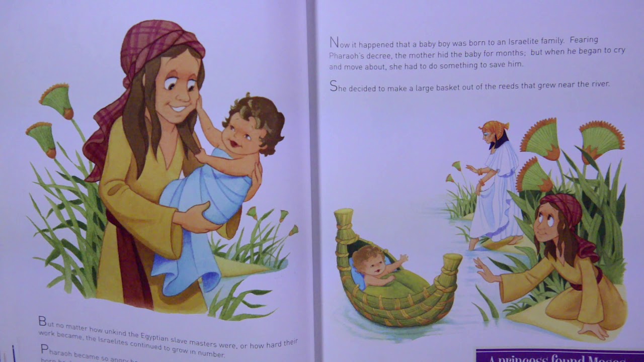 Bible for children (Baby Moses) - YouTube
