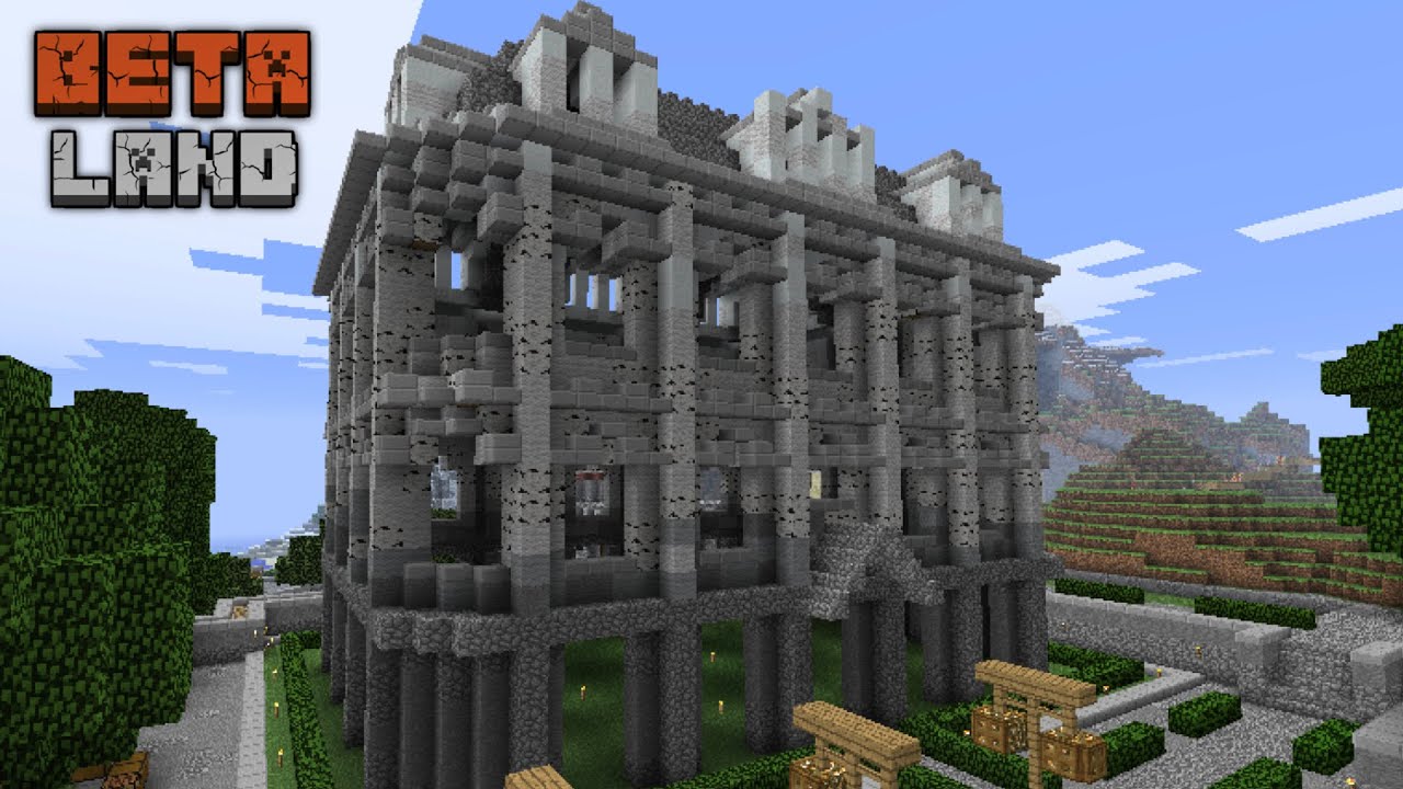 The Best Thing I've Built in Minecraft Beta 1.7.3 - YouTube