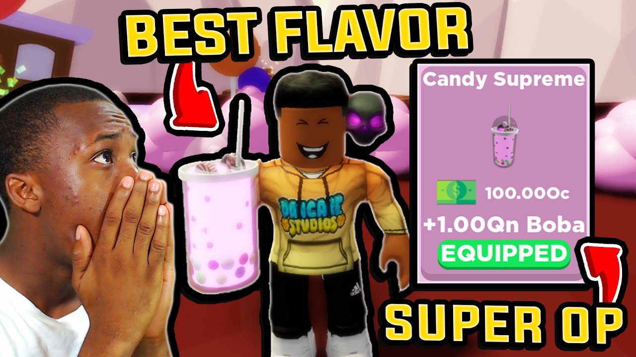 I BOUGHT THE BEST FLAVOR IN BOBA SIMULATOR AND BECAME ONE OF THE ...