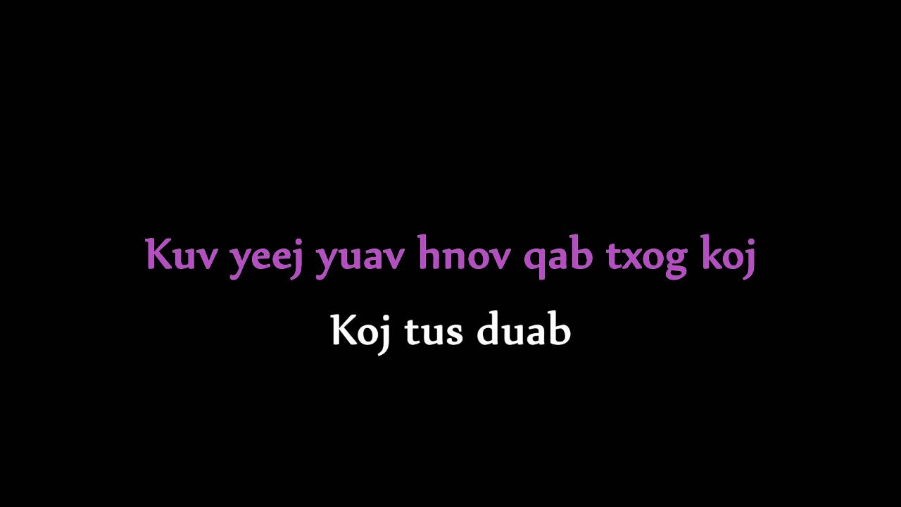 Hlub Mob LYRICS - YouTube