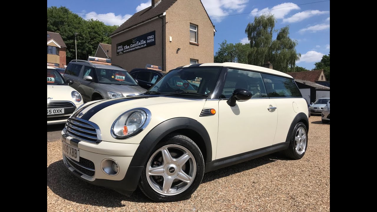 2008 MINI CLUBMAN 1.6 Cooper D 5dr Auto 5 Doors ESTATE DN08 XBB - YouTube