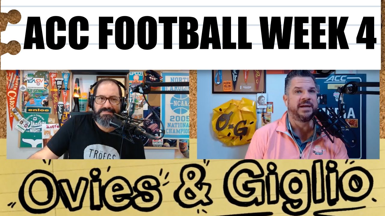 ACC Football Week 4 | Practicing patience with Carolina Panthers ...