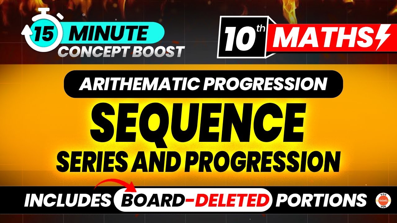 Sequence, Series and Progression | Arithmetic Progression | Grade 10 ...