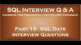 SQL Server Interview Questions and Answers - YouTube