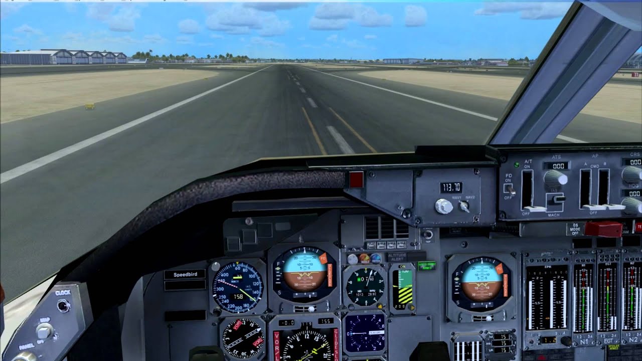 FSX - CLS 747 First Impressions - YouTube