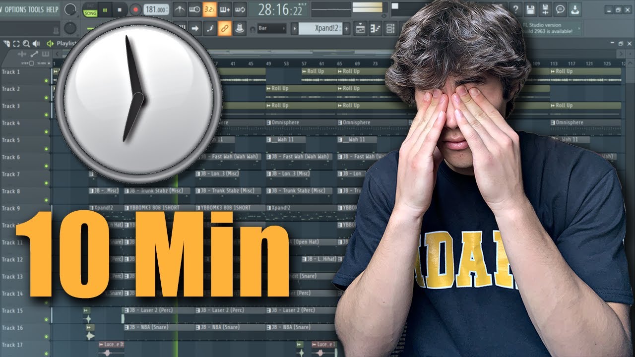 MAKING A BEAT FROM START TO FINISH IN 10 MINUTES | Fl Studio - YouTube